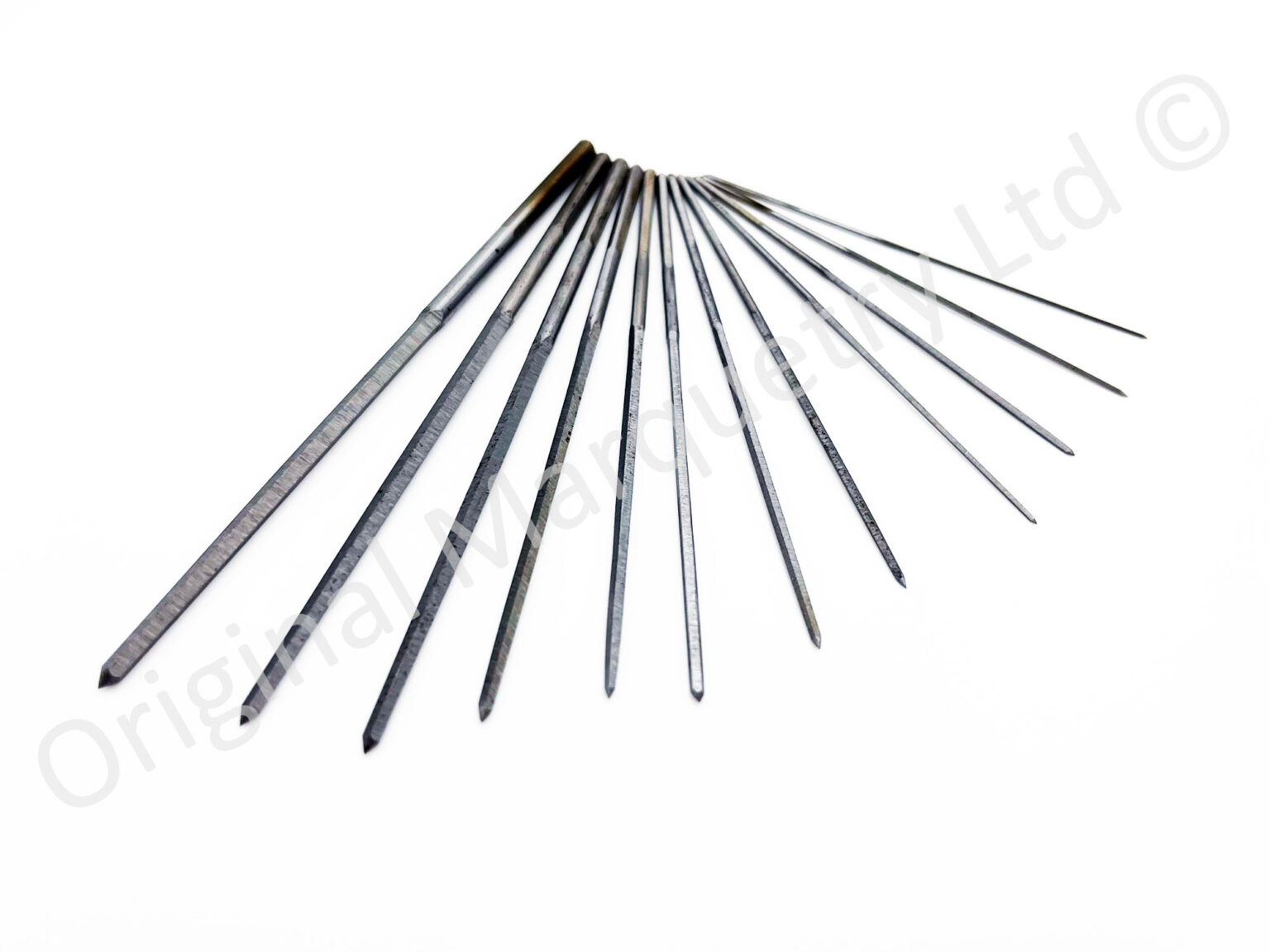 T45 12 Piece Miniature Broach Set with Plastic Case Sizes 0.3mm - 0.65mm