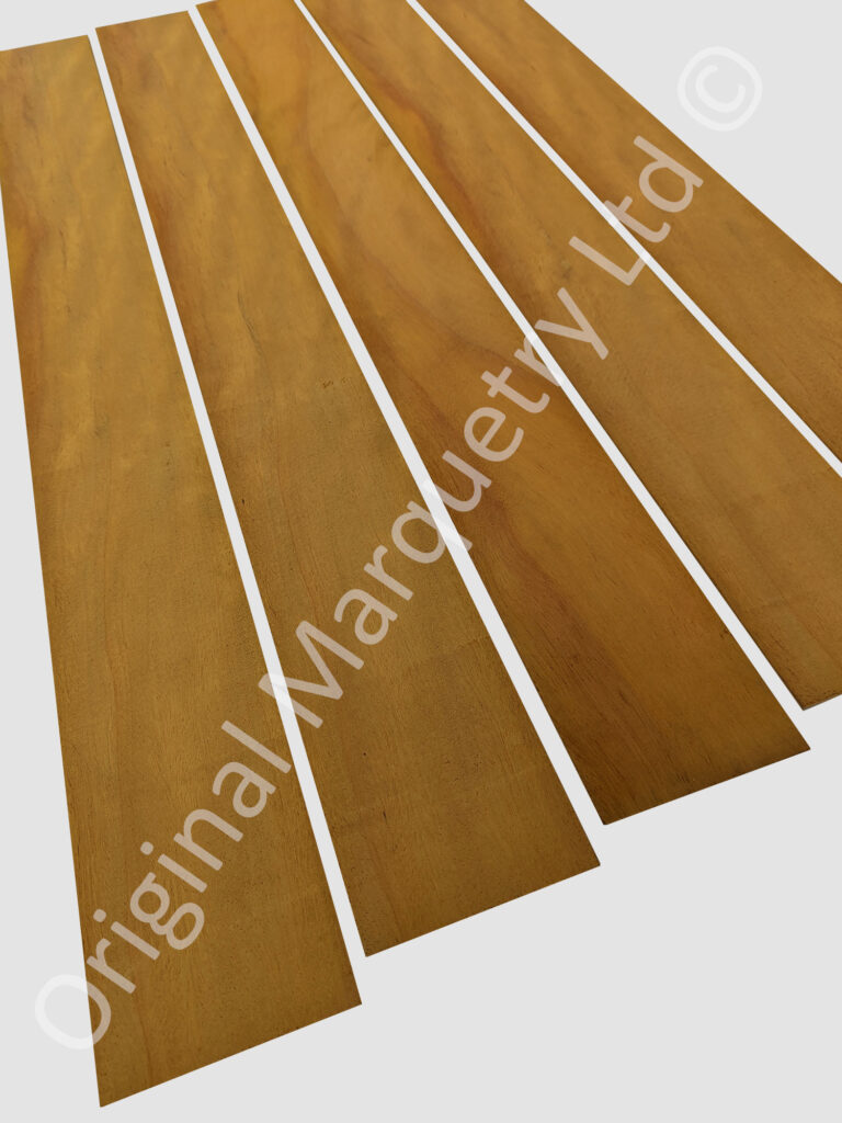 Opepe Wood Veneer Saw Cut 4.0mm - Original Marquetry Ltd