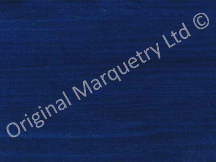 Dark Blue Coloured Wood Veneer - Original Marquetry Ltd