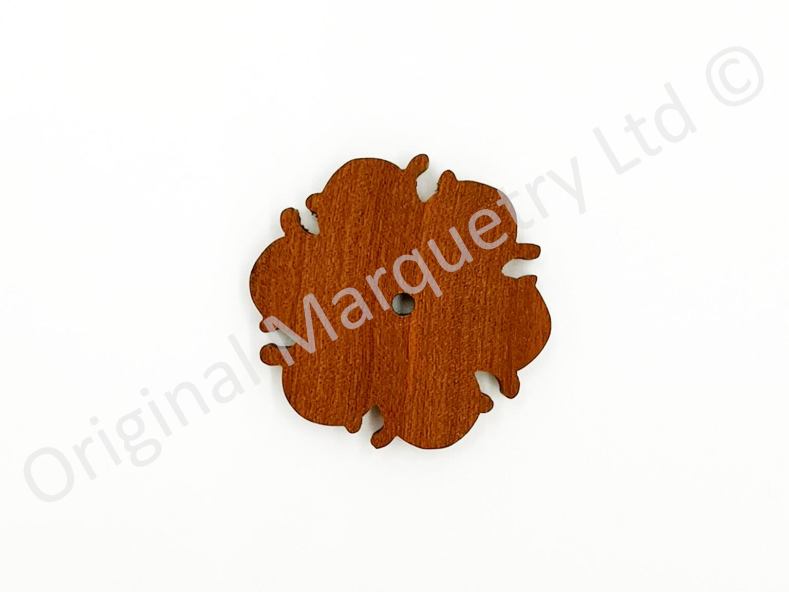 Decorative Fretwork Panel - Rose - Original Marquetry Ltd